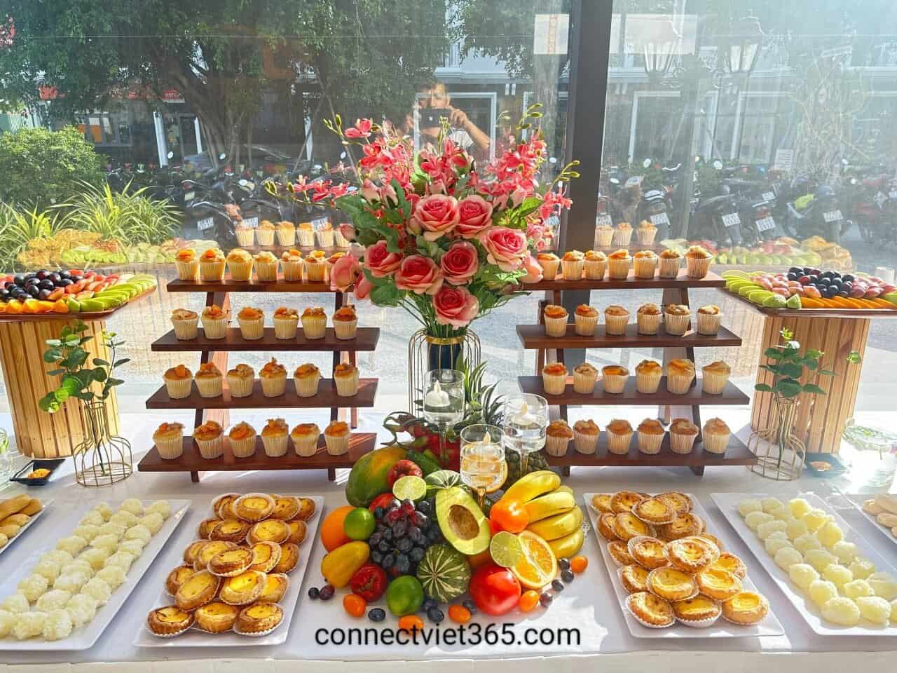 DỊCH VỤ TIỆC TEABREAK TRỌN GÓI - CÓ BÁNH MẶN, BÁNH NGỌT, TRÀ CÀ PHÊ ...