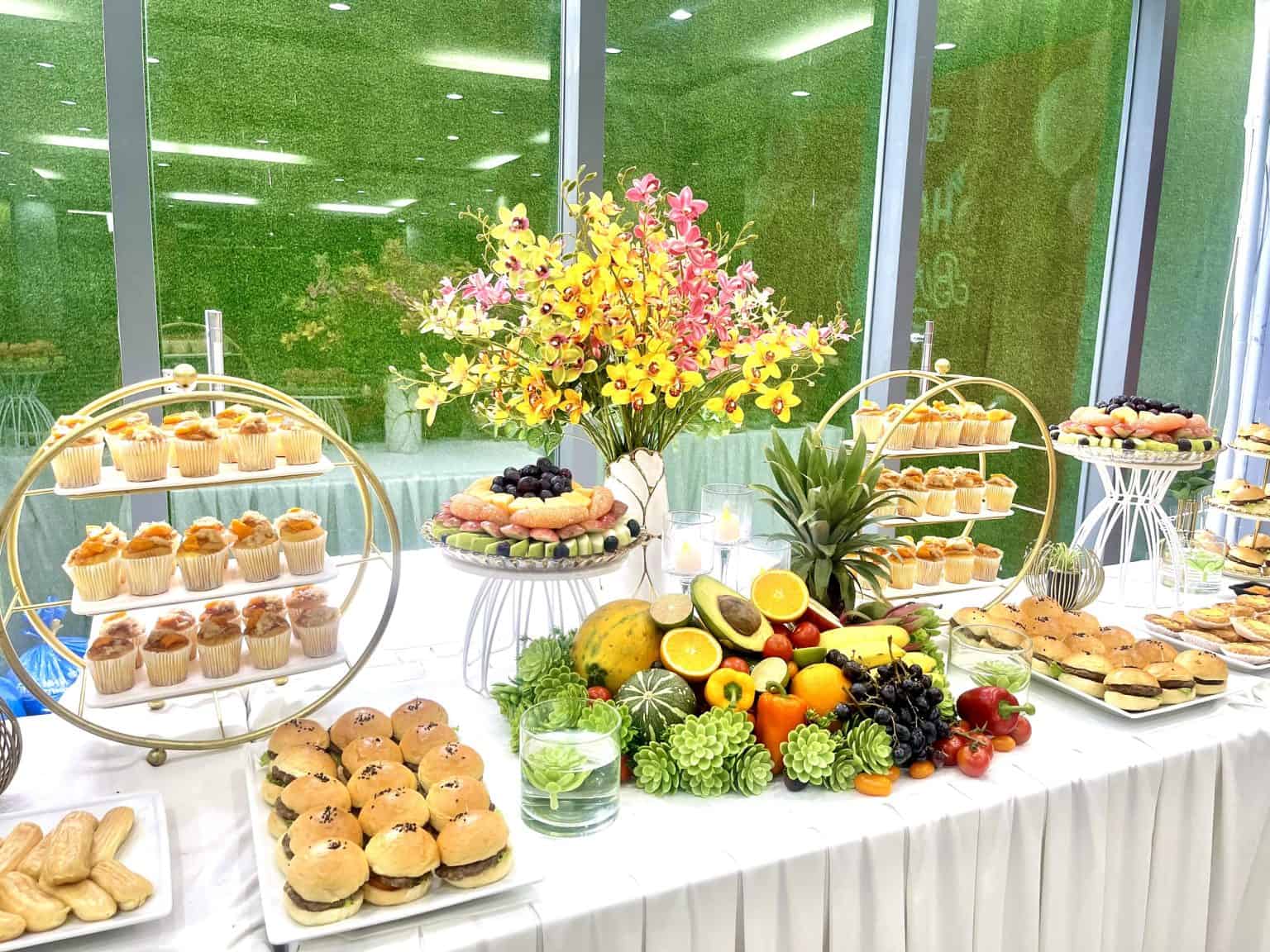 DỊCH VỤ TIỆC TEABREAK TRỌN GÓI - CÓ BÁNH MẶN, BÁNH NGỌT, TRÀ CÀ PHÊ ...